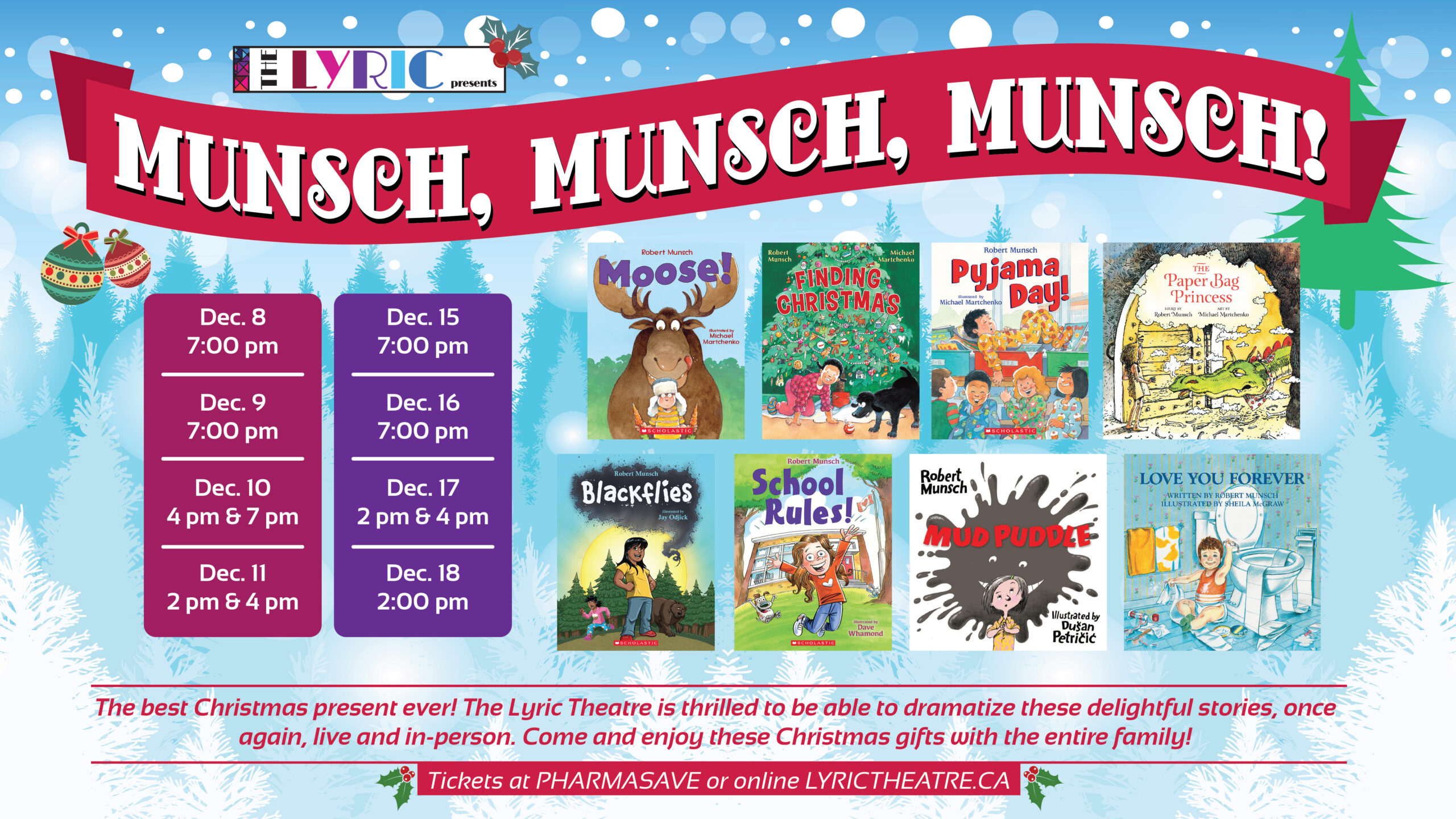 Munsch Munsch Munsch - The Lyric Theatre